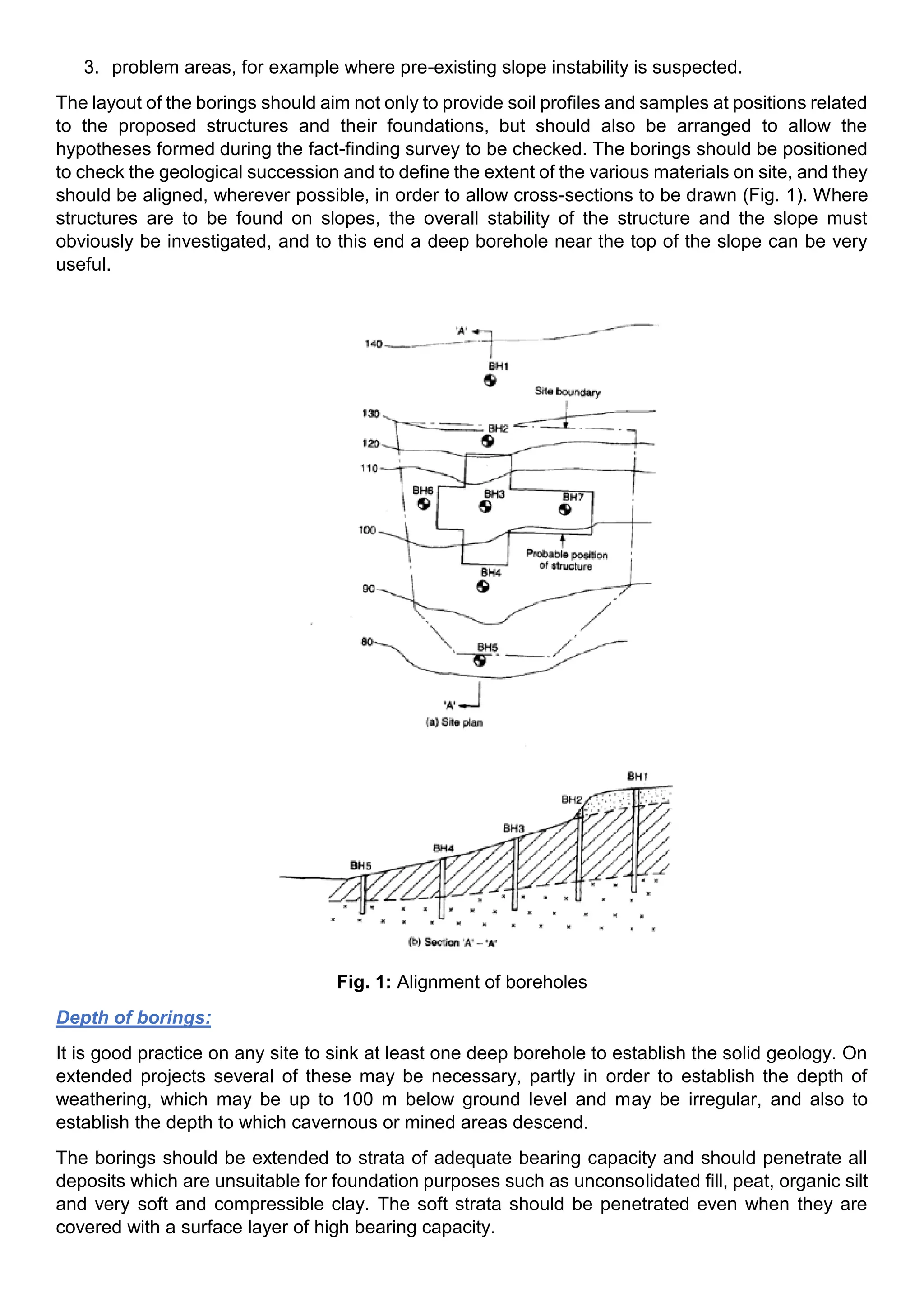 Geotechnical site investigation | PDF