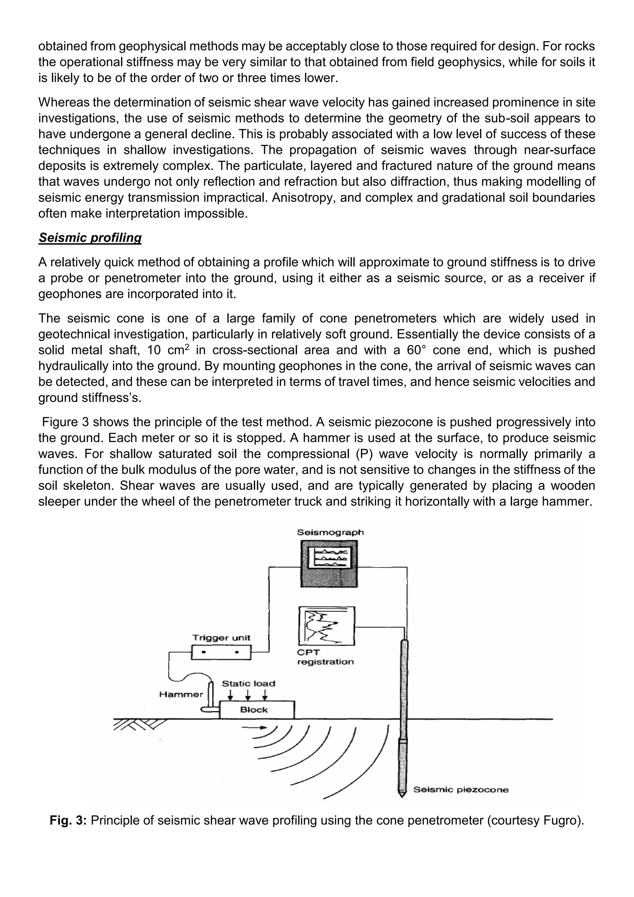 Geotechnical site investigation | PDF | Civil Engineering Industry | Industries