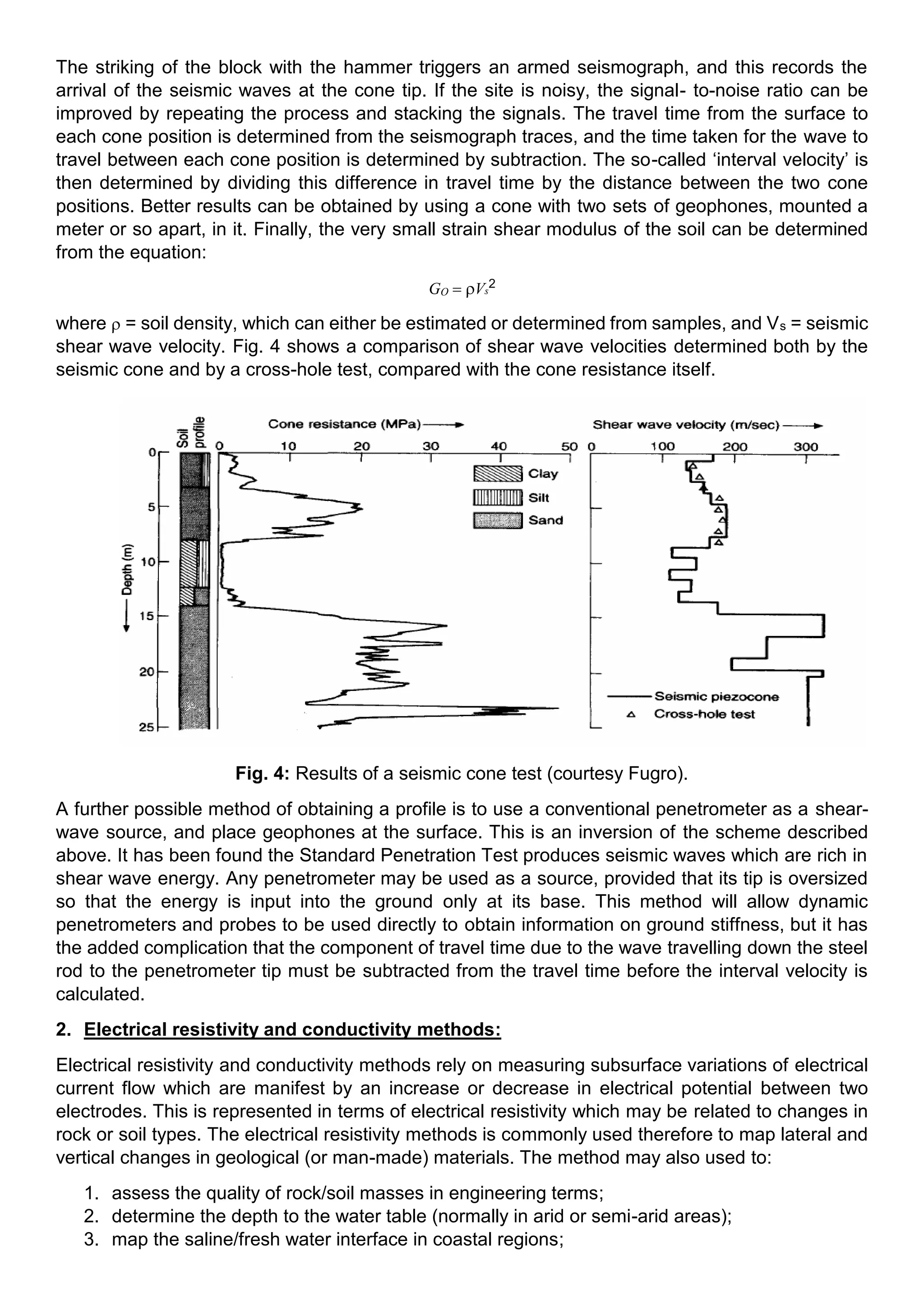 Geotechnical site investigation | PDF | Civil Engineering Industry | Industries