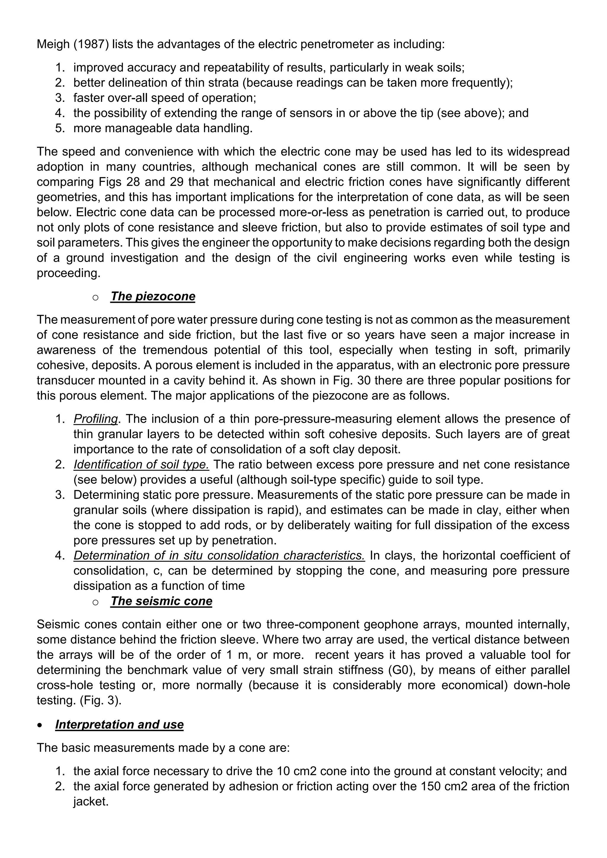 Geotechnical site investigation | PDF