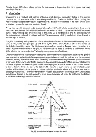 Geotechnical site investigation | PDF