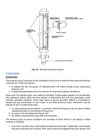 Geotechnical site investigation | PDF