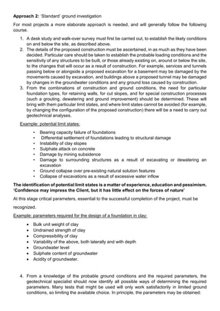 Geotechnical site investigation | PDF