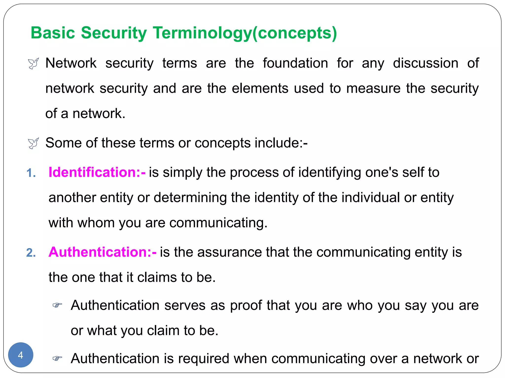 Computer Security Chapter 1 | PPTX