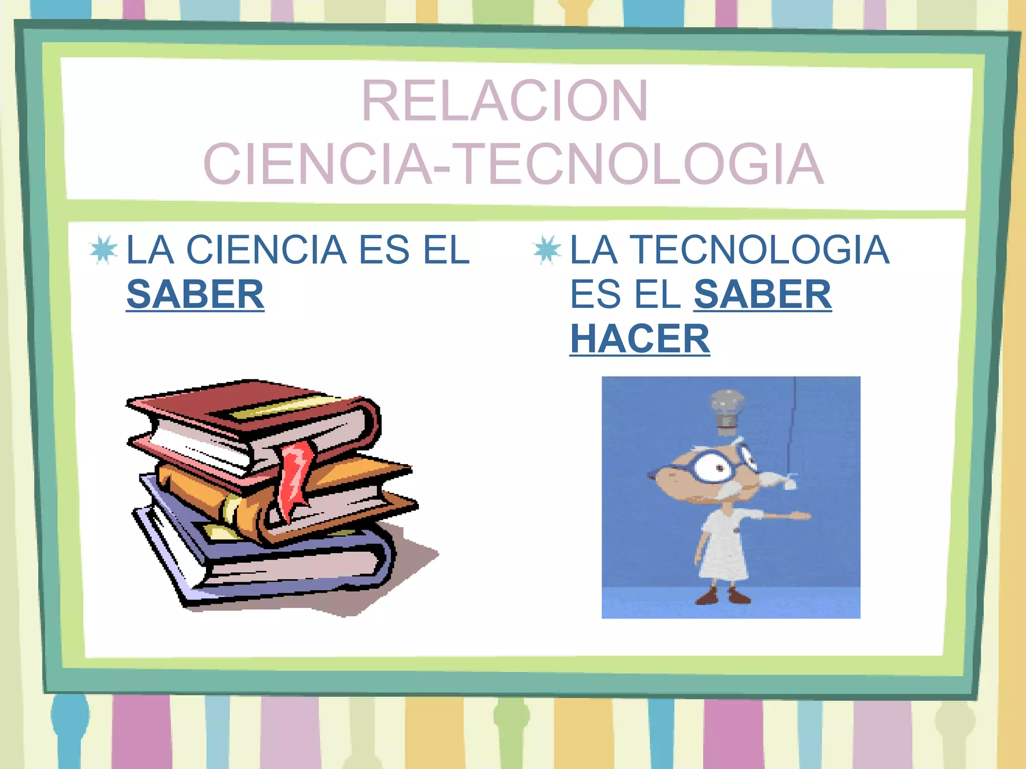 Secuencia De Actividades Sobre La Ciencia, La Tecnologia Y Sus ...