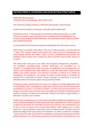 Secuencia-didactica-sobre-el-acoso-escolar | PDF