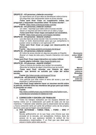 Secuencia-didactica-sobre-el-acoso-escolar | PDF