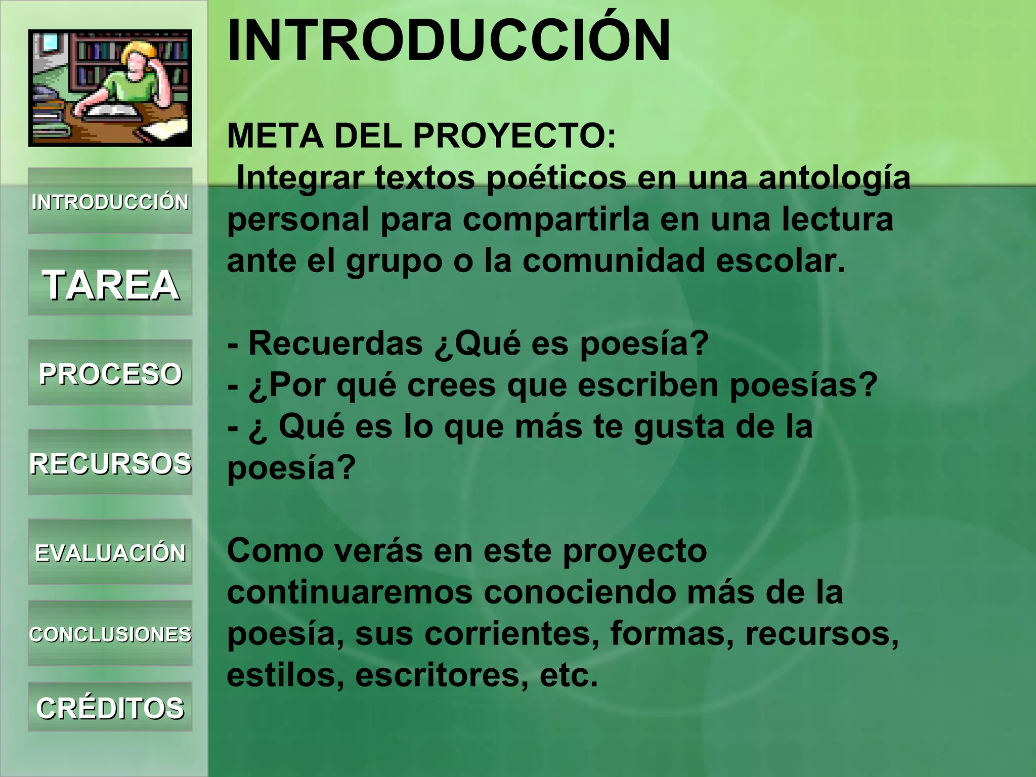 SECUENCIA DIDACTICA POESIA | PPT