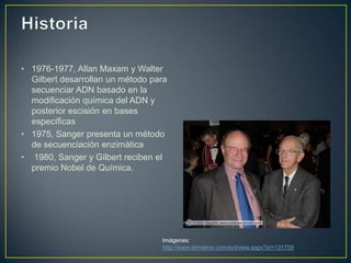 Secuenciación de adn | PPTX