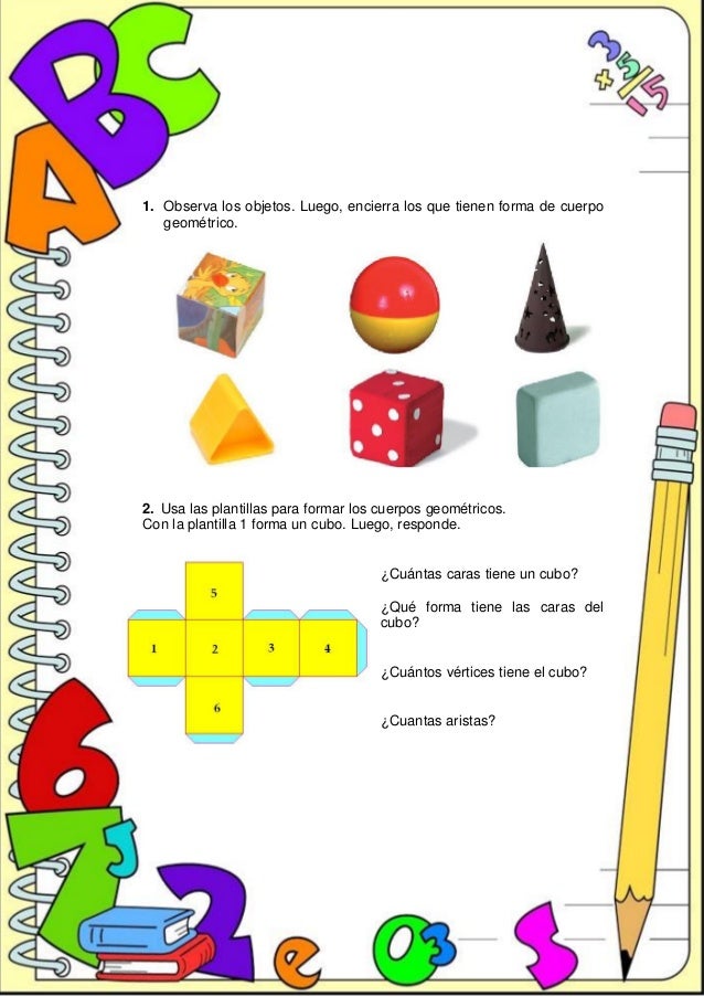 Juegos De Cuerpos Geometricos Para Niños De Primaria - Actividad del Niño