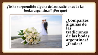 Secuencia didactica bodas | PPT