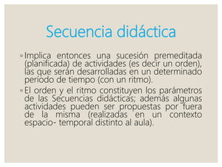 Secuenciadidctica | PPTX