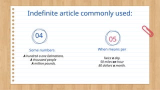 SECUENCIA FORMATIVA N° 8 - DEFINITE AND INDEFINITE ARTICLE.pptx