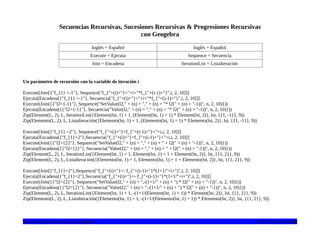 Recursive Sequences, Recursive Successions & Recursive Progressions with Geogebra | PPT