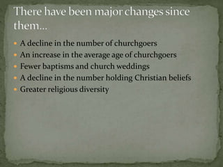 Secularisation (Part 1): Britain | PPTX