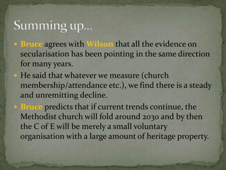 Secularisation (Part 1): Britain | PPTX