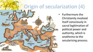Secular, Secularization and Islam | PPTX