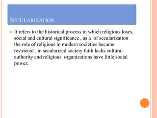Secularism | PPTX