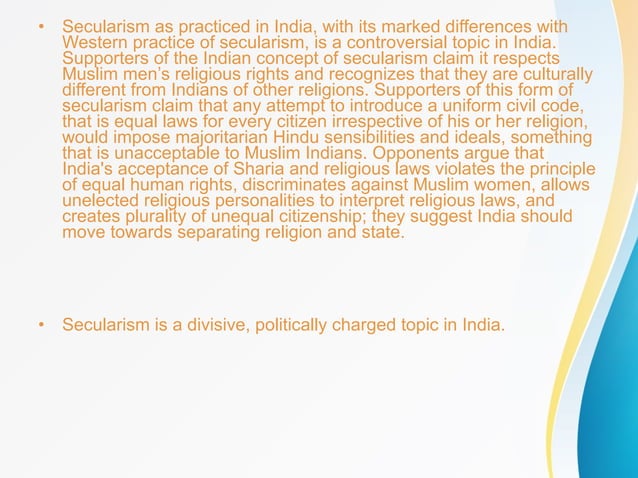 Secularism | PPT