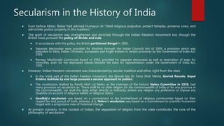 Secularism | PPTX