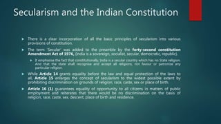 Secularism | PPTX