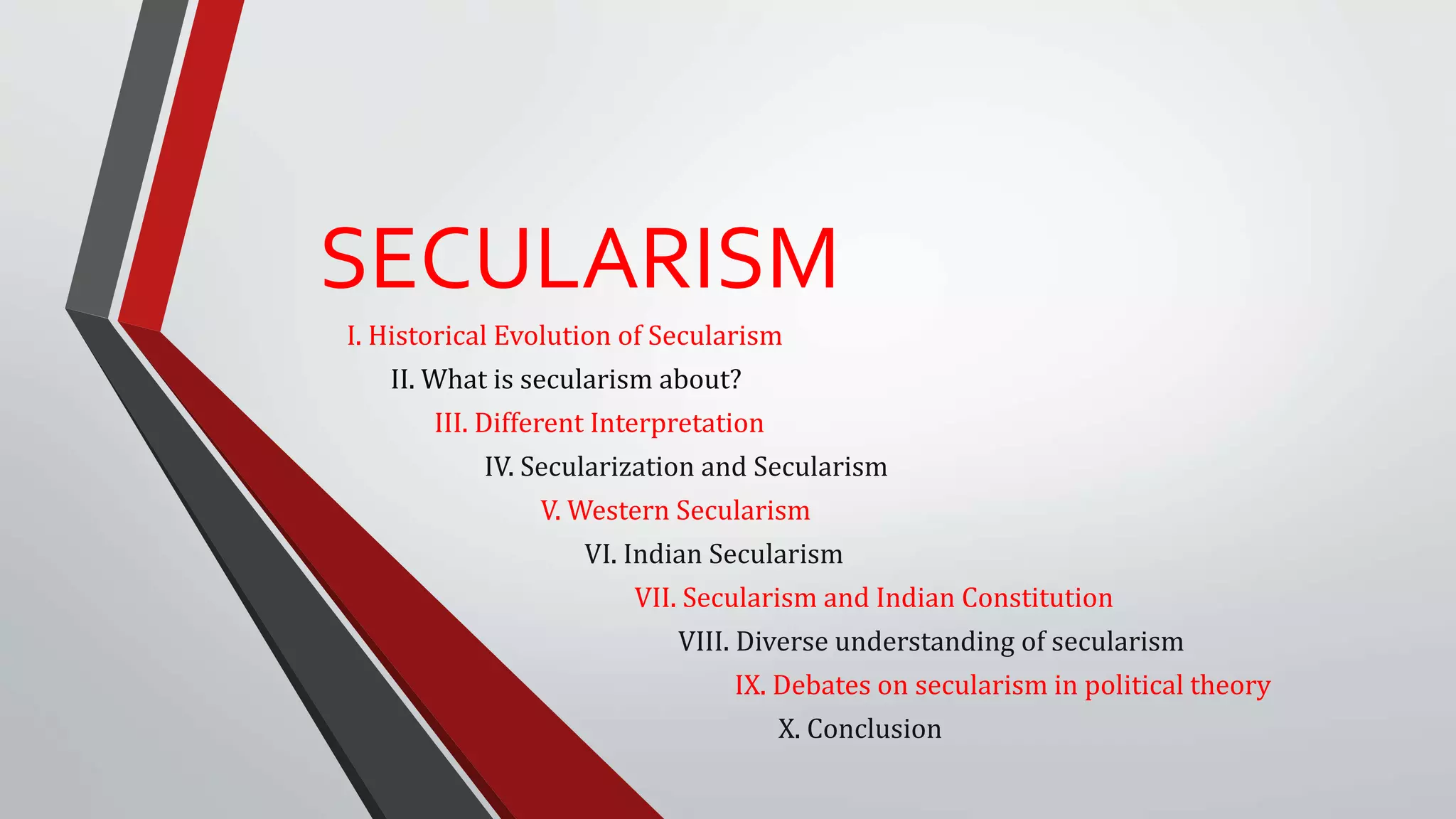 Secularism: "What does it really mean"? | PPTX