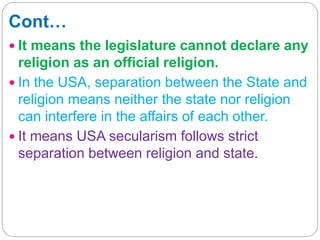 Grade 8 Unit 2 Understanding Secularism | PPT