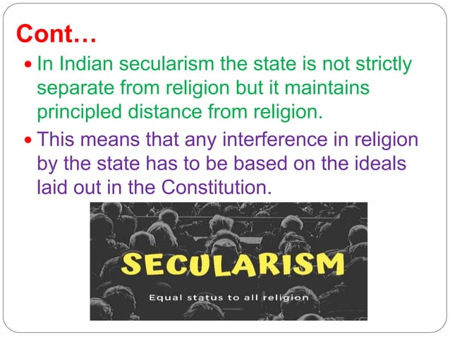 Grade 8 Unit 2 Understanding Secularism | PPT