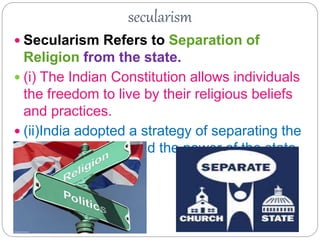 Grade 8 Unit 2 Understanding Secularism | PPT