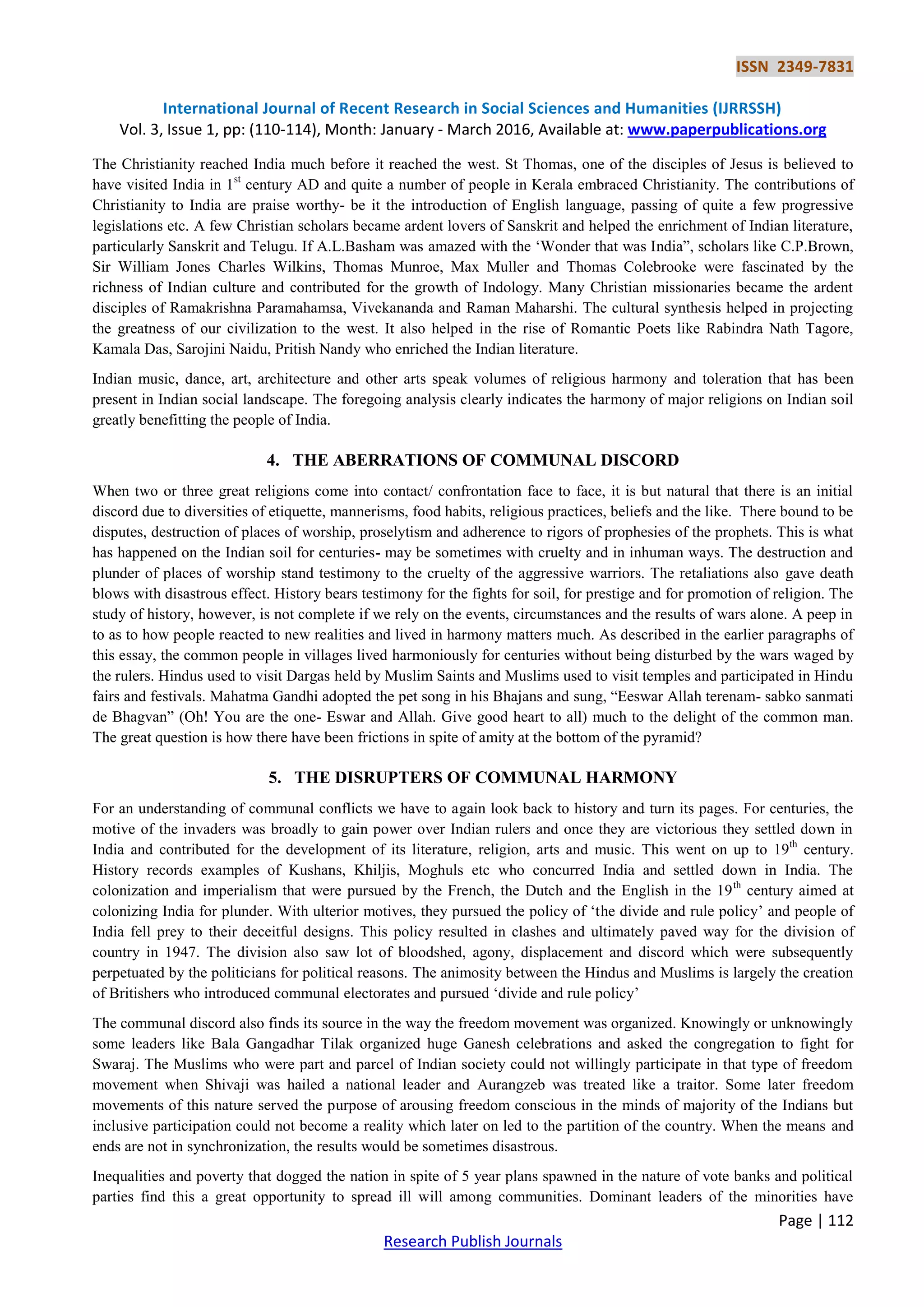 Secularism in India | PDF