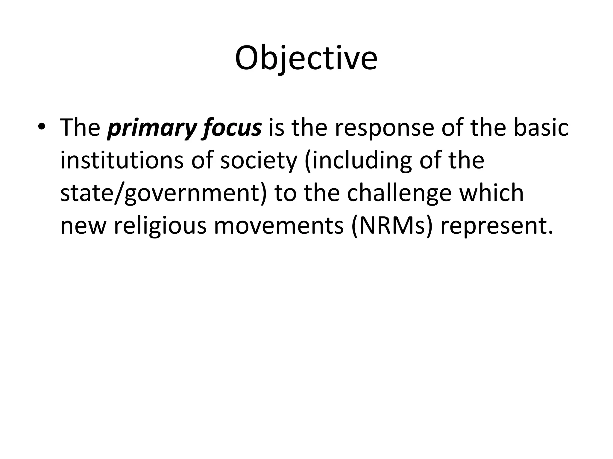 Secularism Threatened Emerging New Religious Movements in Ethiopia and ...