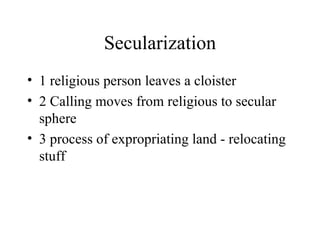 Secularization sociology | PPT