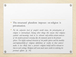 Secularization theories.pptx | Free Download