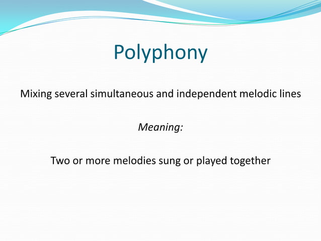 Secular music and polyphony | PPTX | Classical Music | Music