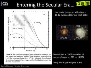 Secular Processes and Galaxy Evolution | PPTX