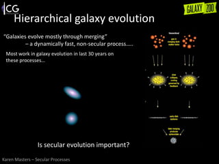 Secular Processes and Galaxy Evolution | PPTX