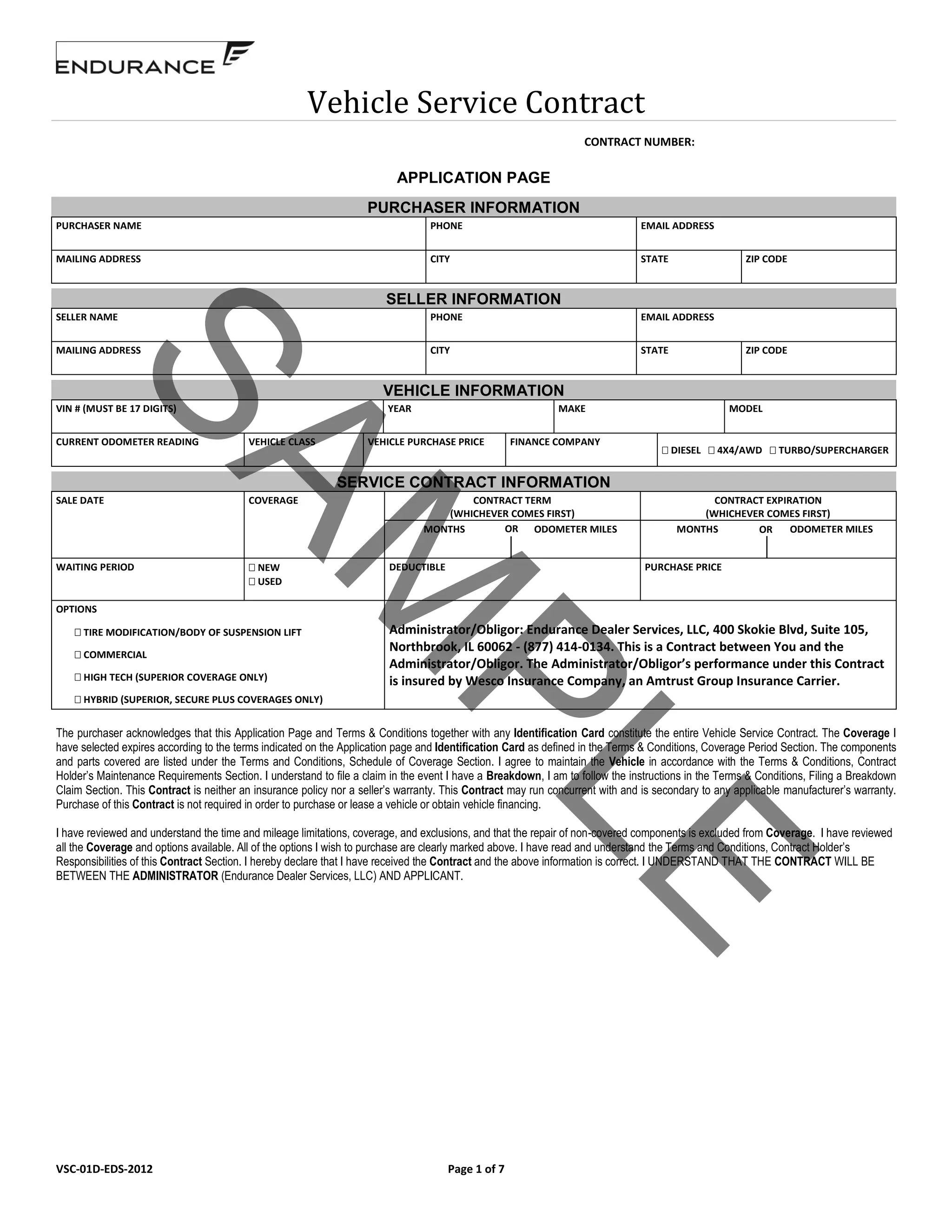 Endurance Secure Coverage Plan | PDF | Motor Insurance | Insurance
