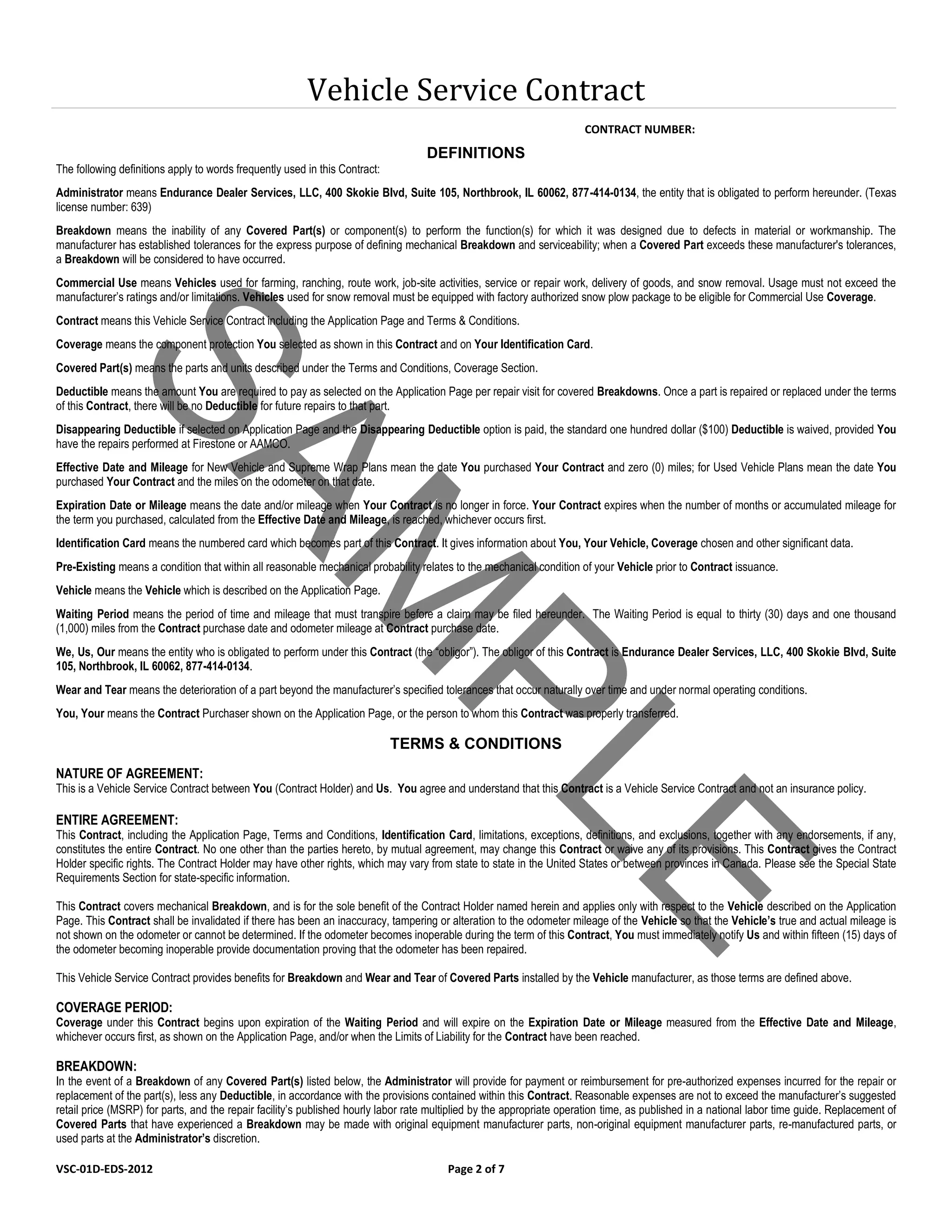 Endurance Secure Coverage Plan | PDF | Motor Insurance | Insurance