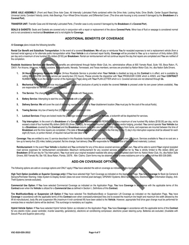 Endurance Secure Coverage Plan | PDF | Motor Insurance | Insurance