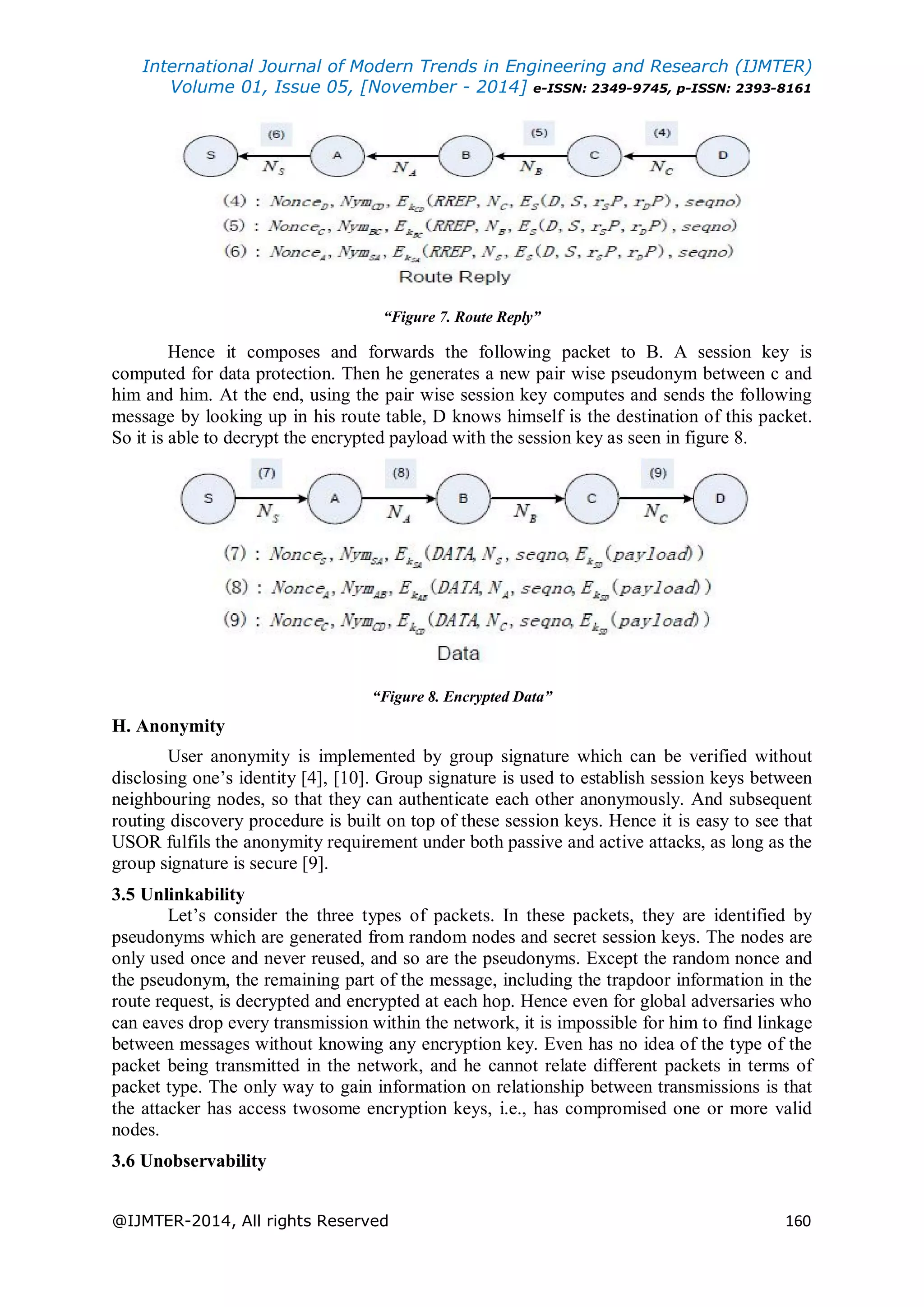 Secure Adhoc Routing Protocol For Privacy Reservation Pdf Computer Networking Computing