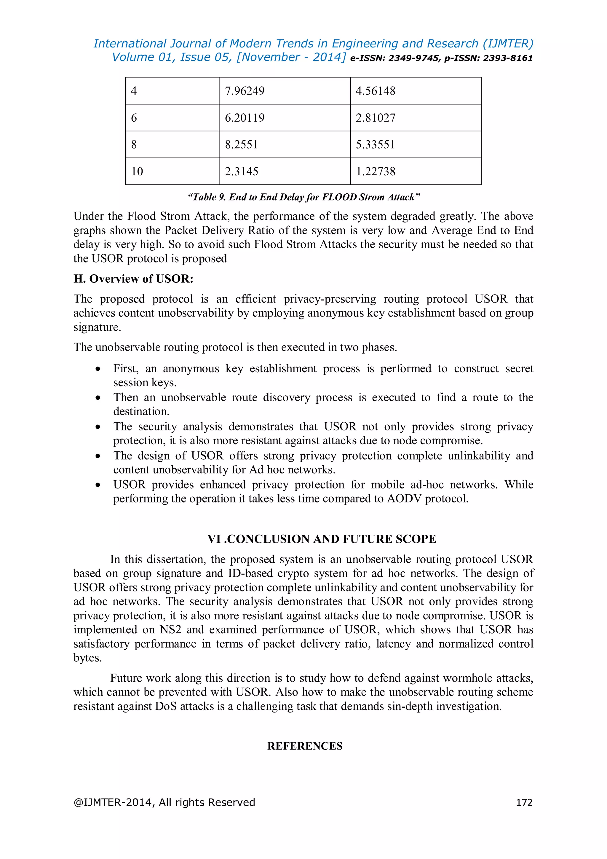 Secure Adhoc Routing Protocol For Privacy Reservation Pdf Computer Networking Computing