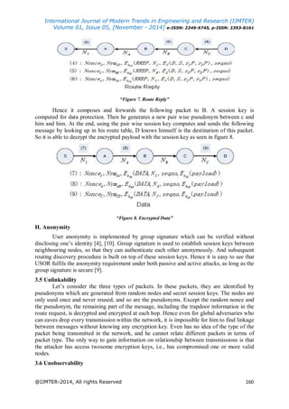 SECURE ADHOC ROUTING PROTOCOL FOR PRIVACY RESERVATION | PDF | Computer Networking | Computing