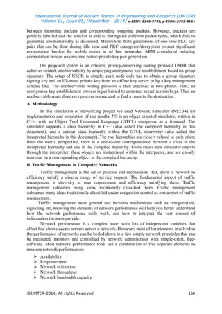 SECURE ADHOC ROUTING PROTOCOL FOR PRIVACY RESERVATION | PDF | Computer Networking | Computing