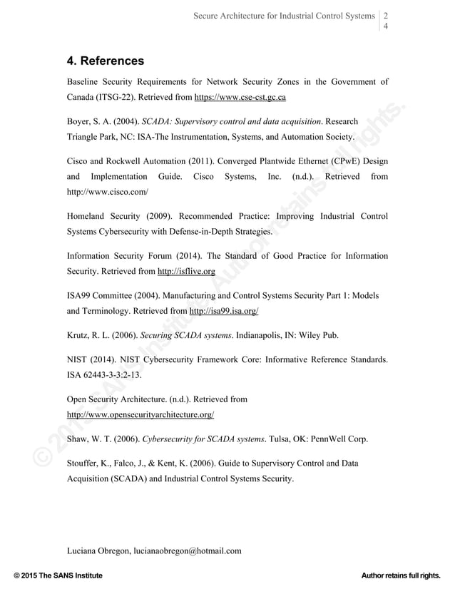 Secure architecture-industrial-control-systems-36327 | PDF | Information and Network Security ...