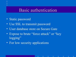 Secure Gate / Reverse Proxy - WAF 1ere génération / Datelec | PPT