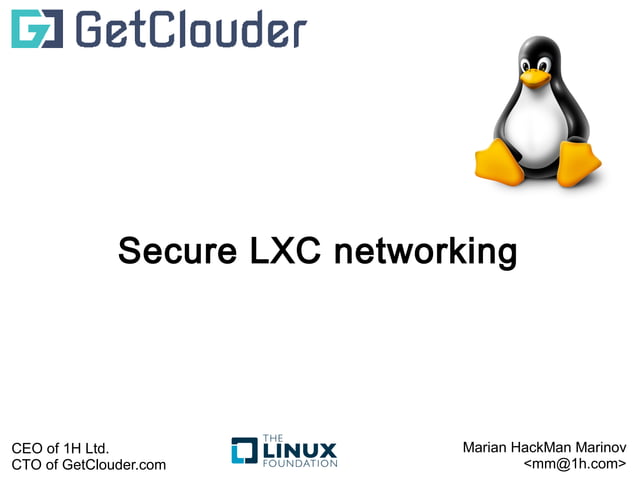 Secure LXC Networking | PDF | Programming Languages | Computing