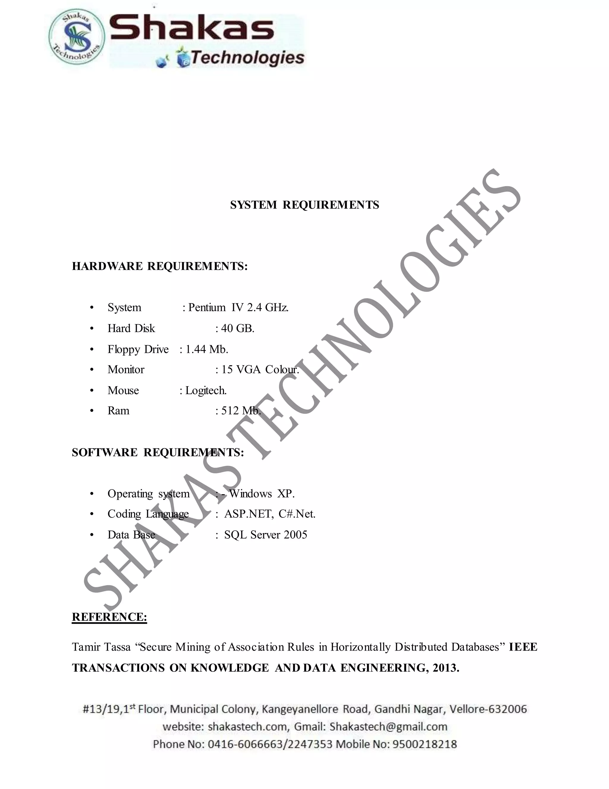 Secure mining-of-association-rules-in-horizontally-distributed-databases-docx | PDF