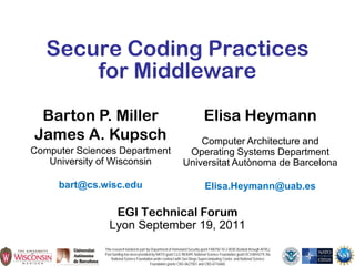 Secure Coding Practices for Middleware | PDF