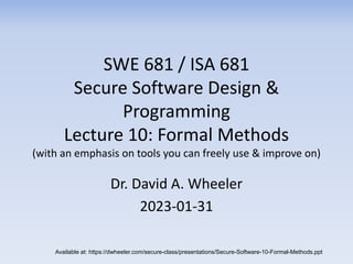 Secure-Software-10-Formal-Methods.ppt