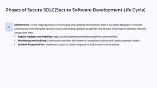 Secure Software Design and Secure Programming | PDF